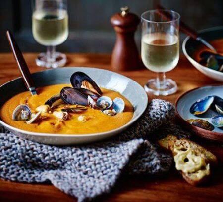 Shellfish Soup - Scottish Shellfish